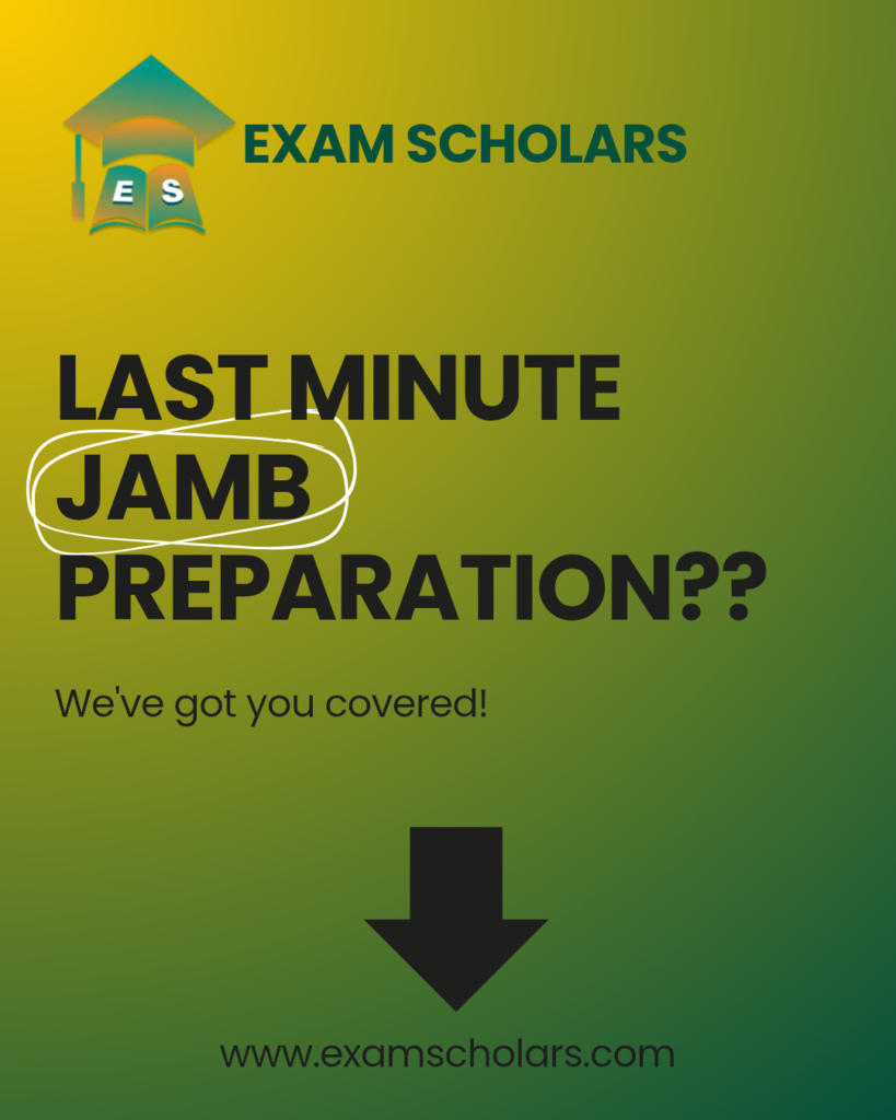How to Prepare for JAMB 2026 in 10 Days (Last-Minute Study Plan and ...